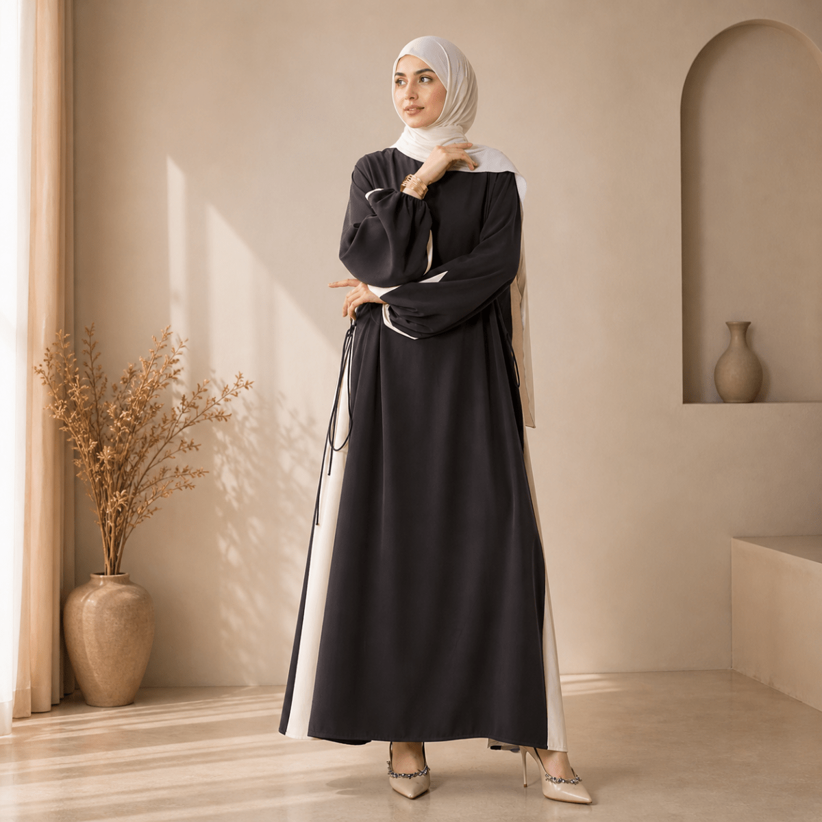 Transparence nulle, respirabilité maximale : l'abaya du quotidien qui ...