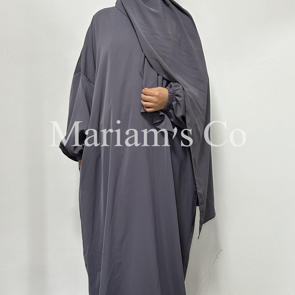 Hijab Attached Hoodie Abaya By Mariam's Collection
