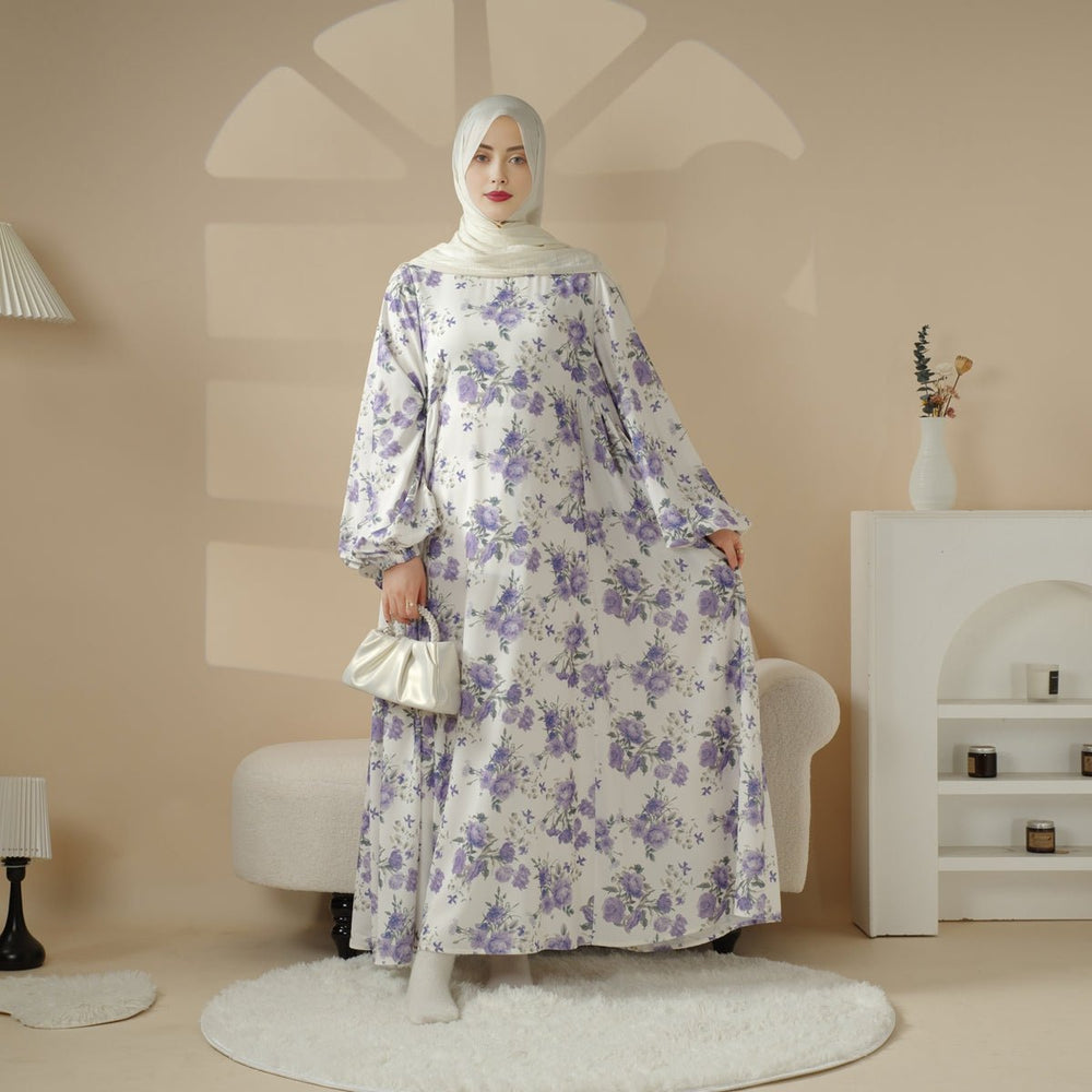 Printed Reversible Abaya By Mariam's Collection