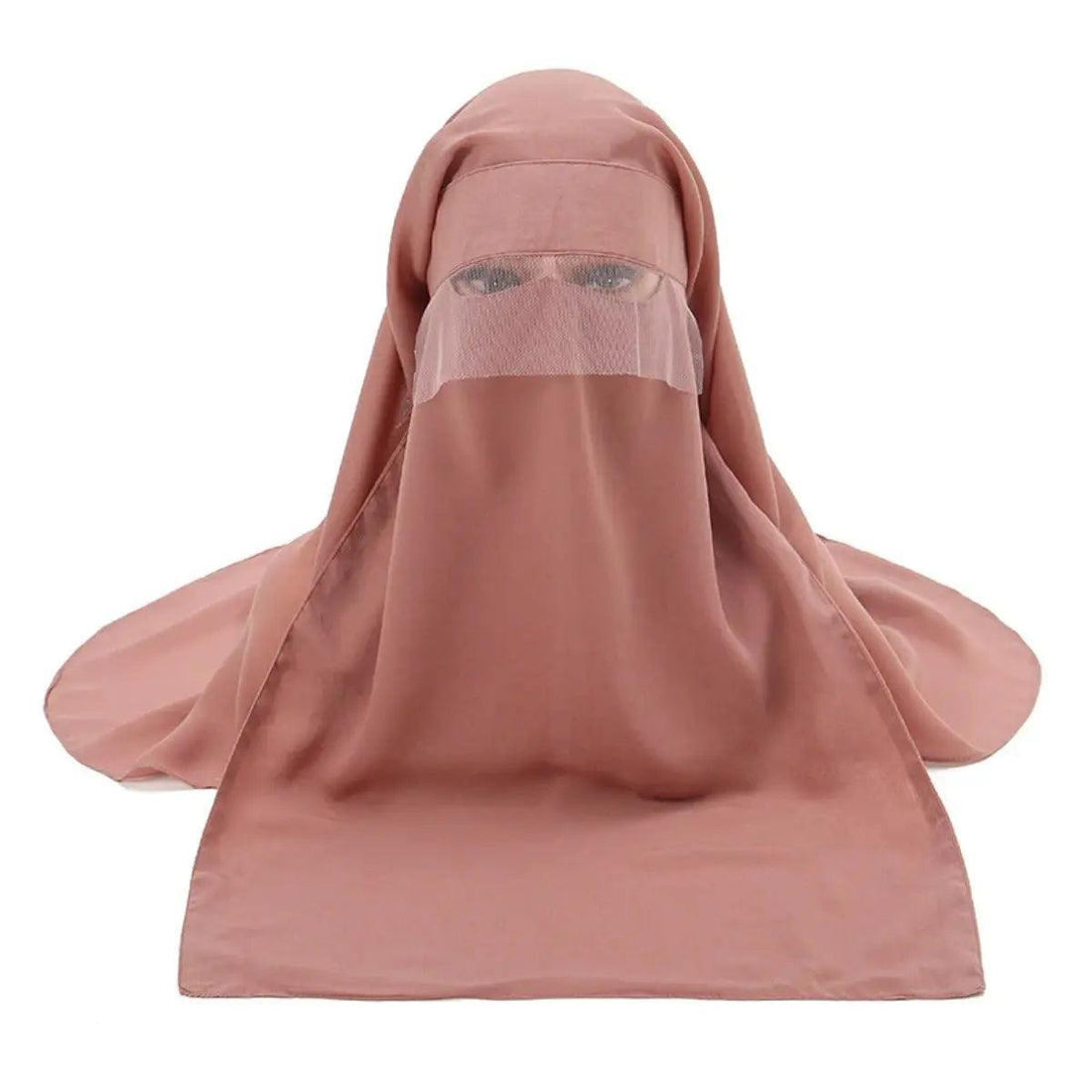 Elegant MH033 Face Veil Niqab Set - Modest Islamic Wear