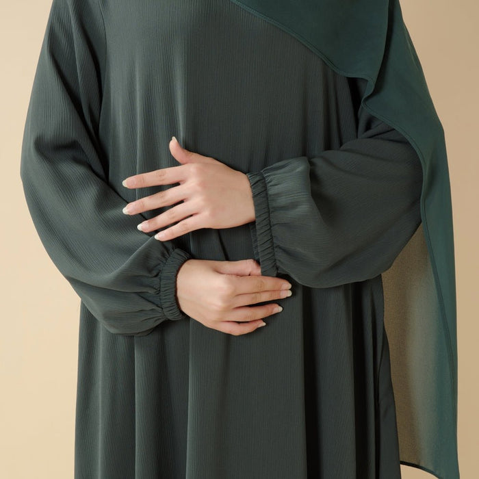 Modest Luxury Premium Nida Abaya | Zoom Umbrella Cut Summer Abaya